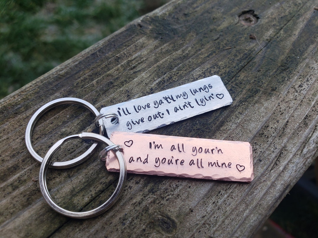 Tyler Childers All Your'n Lyrics Keychains - Etsy