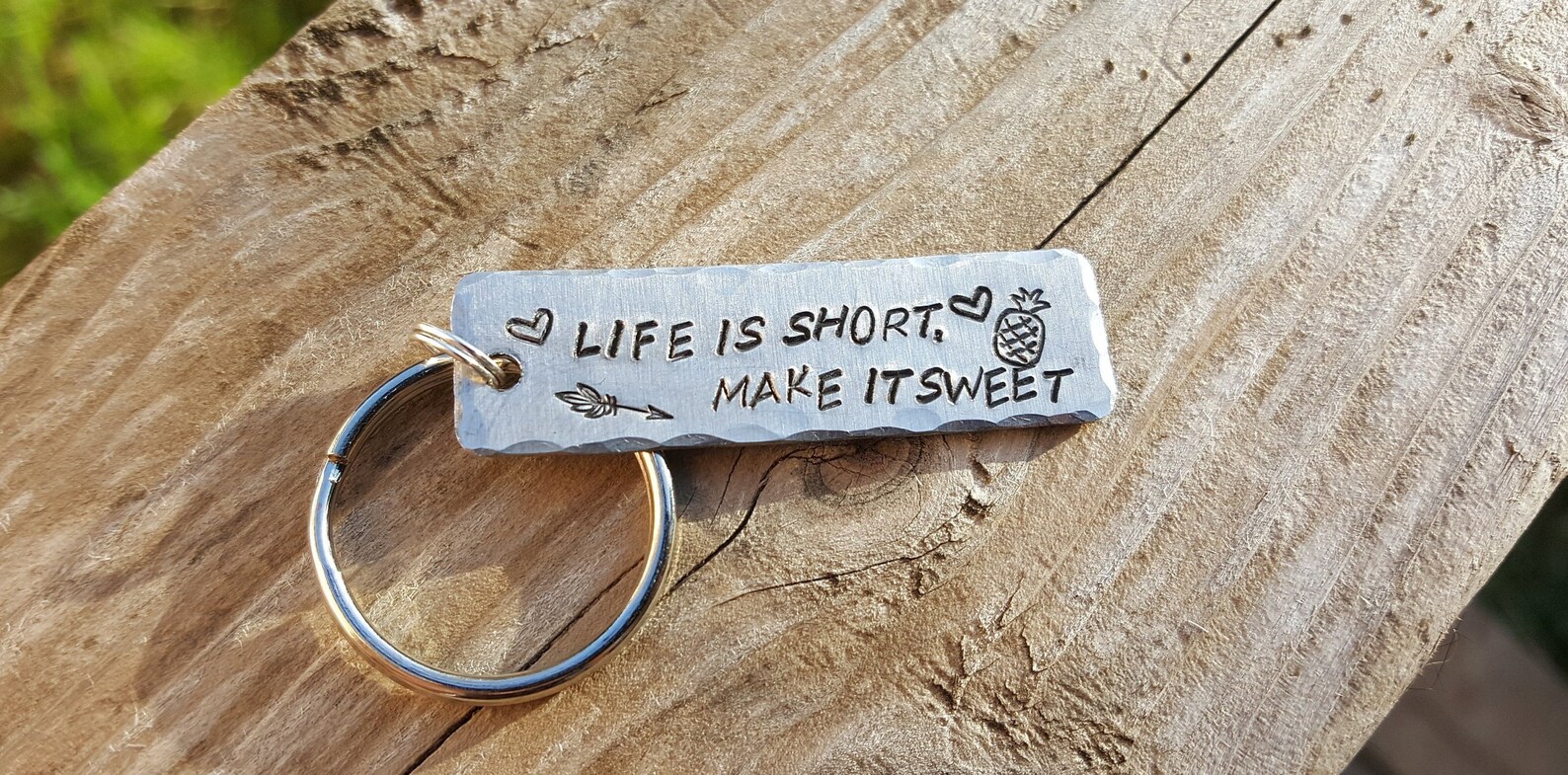Life is Short Make It Sweet Keychain. Old Dominion Lyrics - Etsy