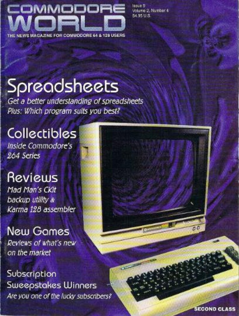 193 Issues Commodore 64 Horizons World Zzap 64 Magazine PDF - Etsy