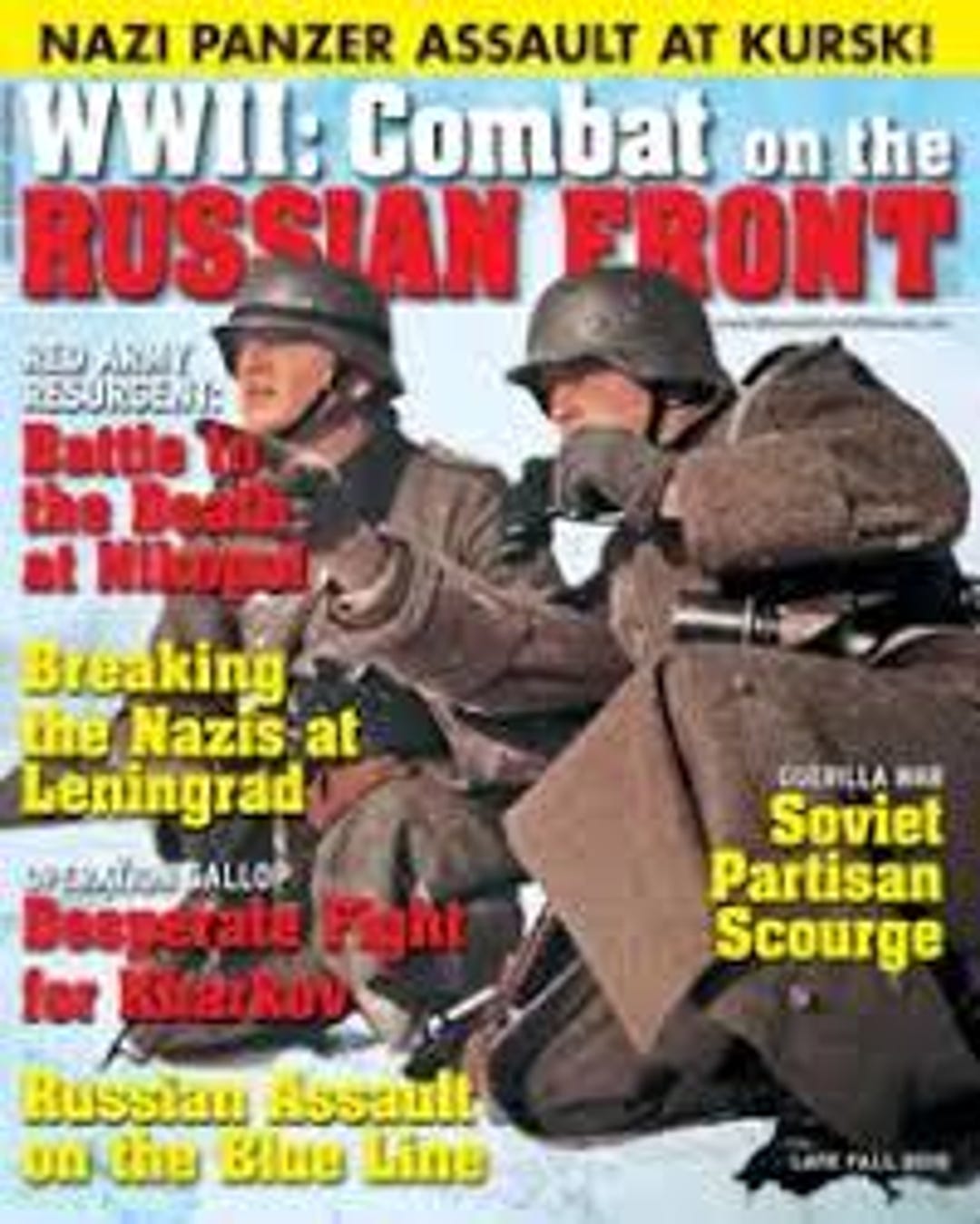 WWII Combat on the Russian Front Magazine Axis Allies Eisenhower Hitler ...
