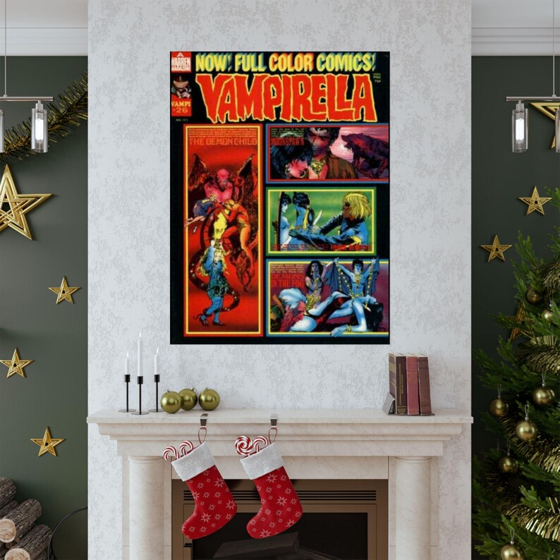Vampirella 26 POSTER Horror Comics Warren Various Sizes - Etsy