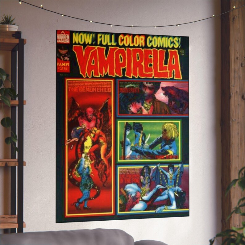 Vampirella 26 POSTER Horror Comics Warren Various Sizes - Etsy
