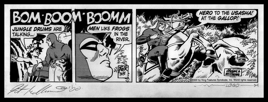 223 Issues Phantom Daily Comic Strips .cbr .cbz Format Instant Download ...