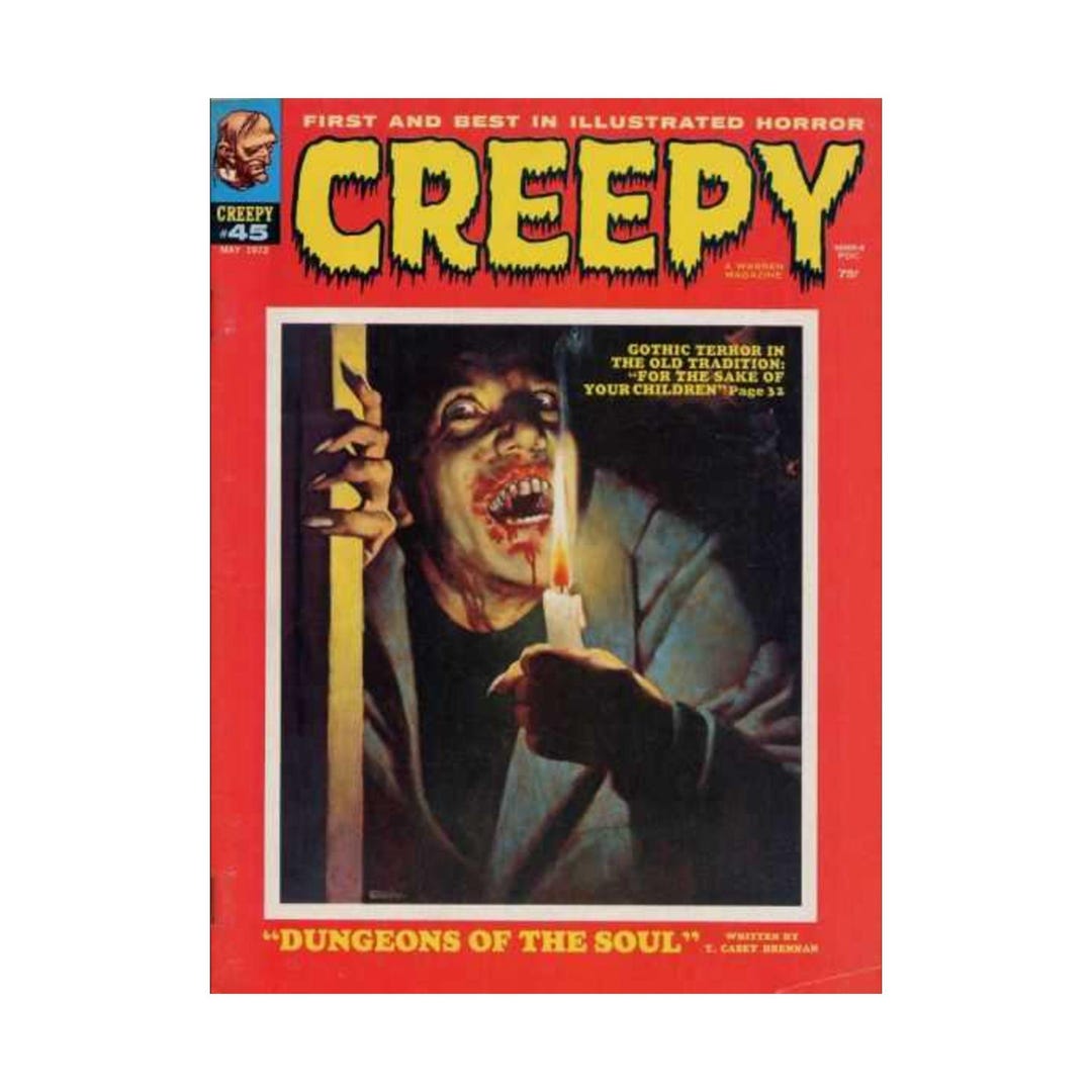 Creepy 45 POSTER Horror Comics Warren Various Sizes - Etsy