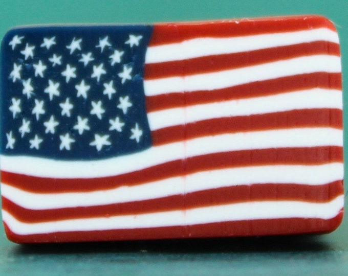 Small American Flag Polymer Clay Cane (1ee) Please Read Description - Etsy