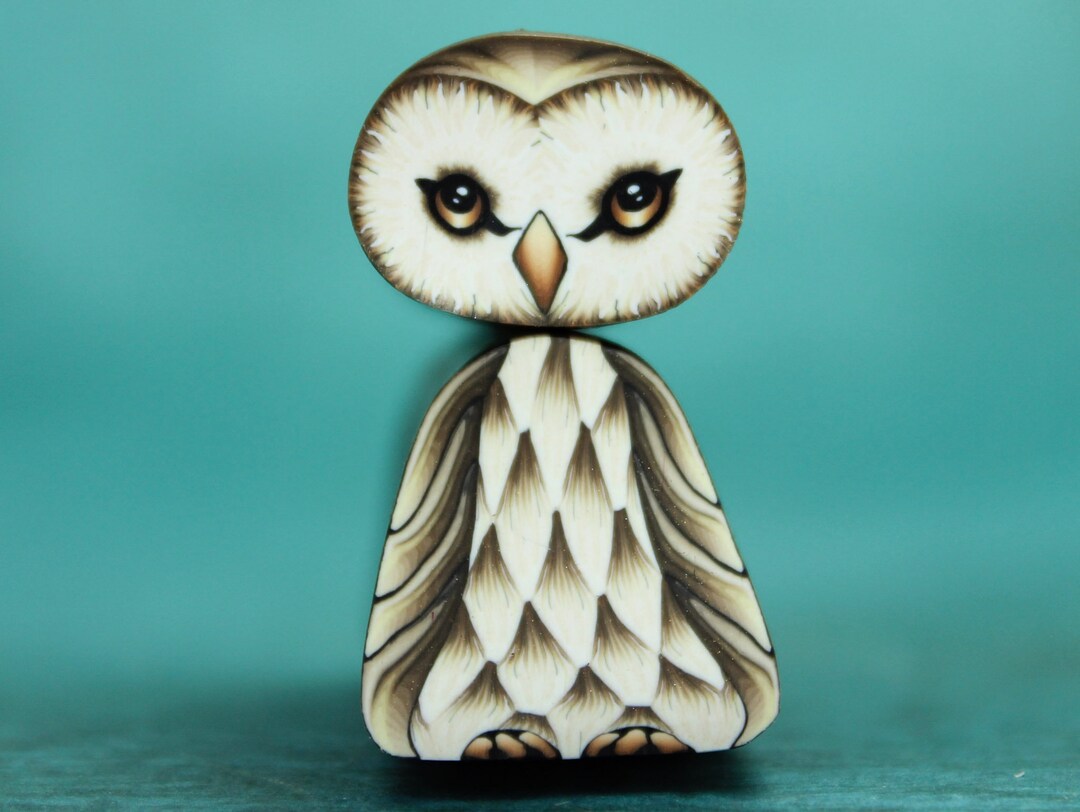 Small Owl Polymer Clay Cane Kit, Head and Body Canes (6aa) - Etsy