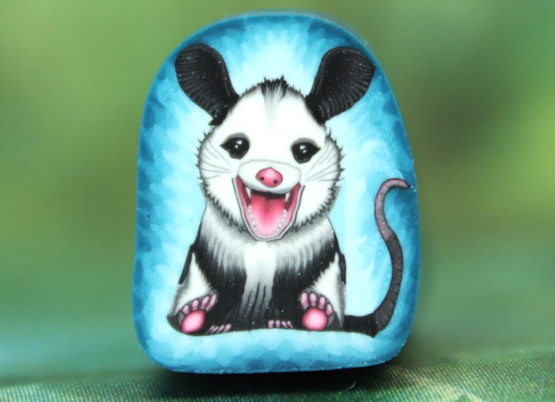 Possum Premium Polymer Clay Cane (45ee) - Etsy
