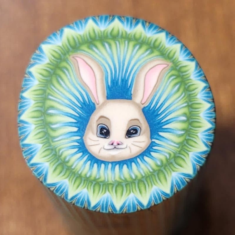 Polymer Clay Bunny - Etsy