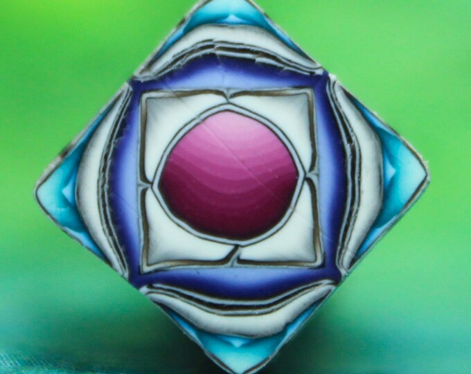 Polymer Clay Square Cane 6C wishful Thinking Cane Series - Etsy