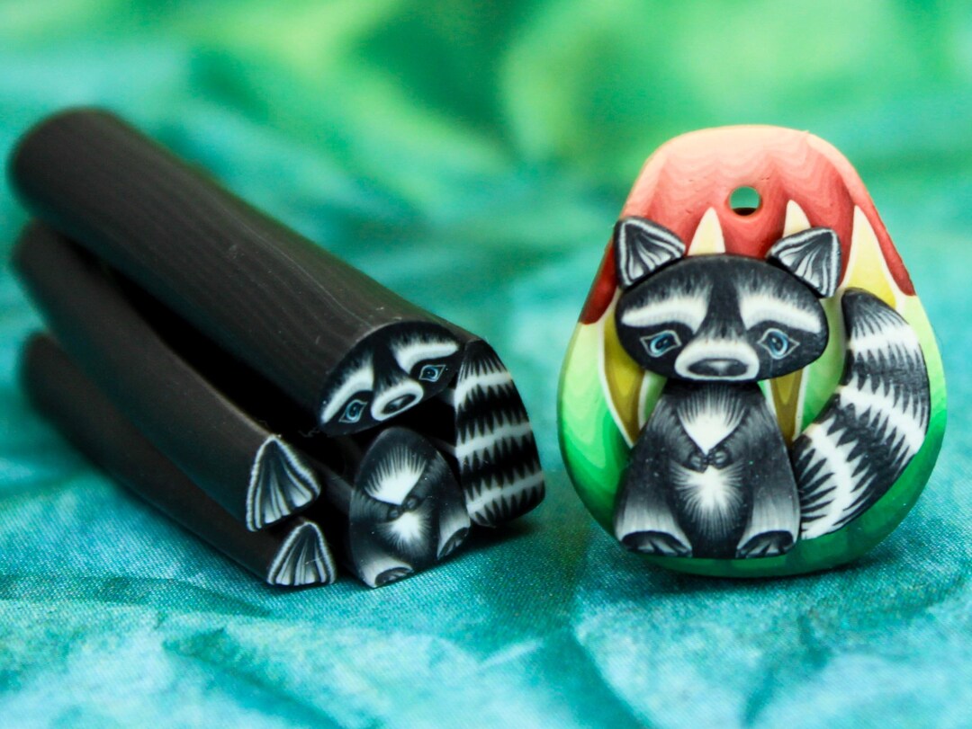 30% off SALE, VERY TINY Economy 1-inch Length Raccoon Kit -set of 5 ...