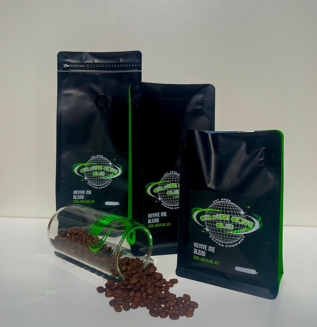 High Caffeine Coffee Blend / Culture Coffee Club / Whole and Ground ...