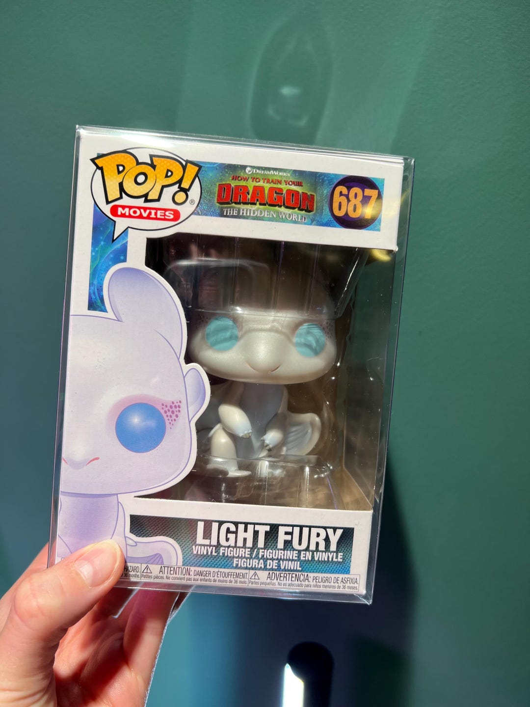 Funko Pop Light Fury how to Train Your Dragon - Etsy