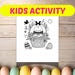 40 Easter Coloring Pages for Kids: Spring Fun (PDF, JPG, PNG) - Etsy