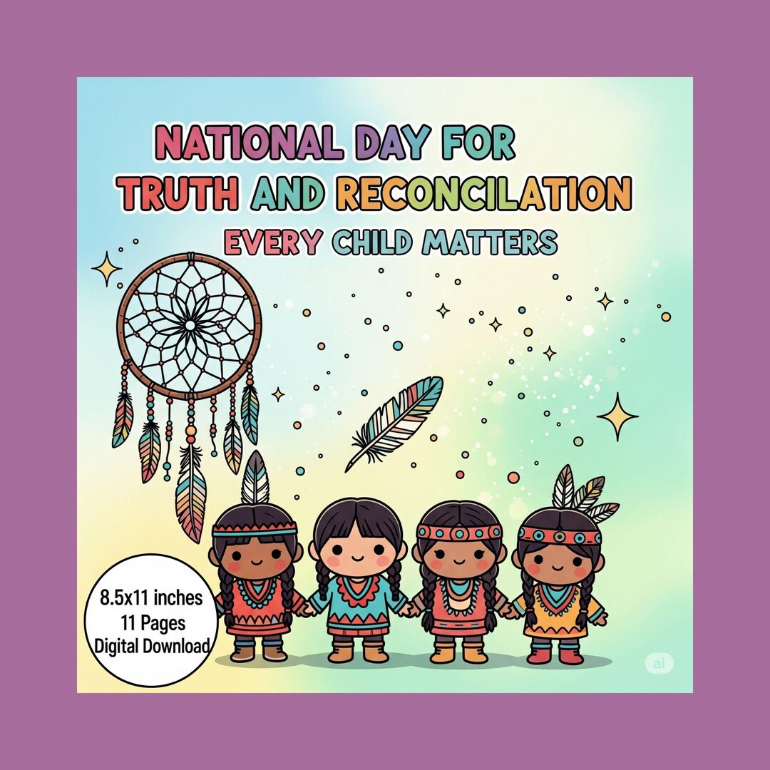 Truth and Reconciliation Day Coloring Pages | Every Child Matters Kids ...