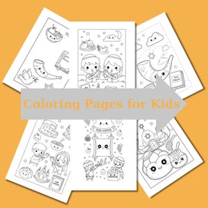 Yom Kippur Coloring Pages: Jewish Holiday Art, Reflection & Learning ...