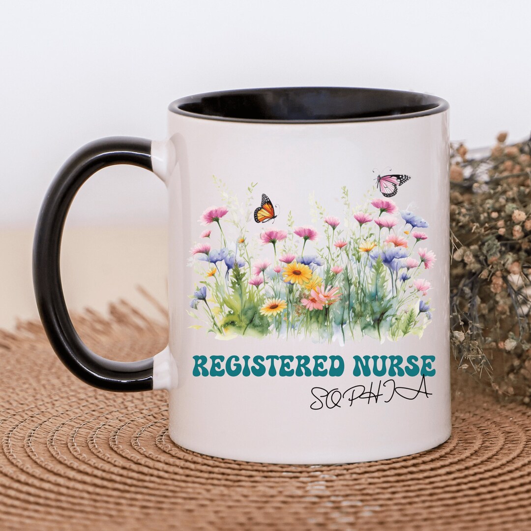 Nursing Mugs, Rn Gifts, Gift for Nurses, Gift for Registered Nurse, Rn ...