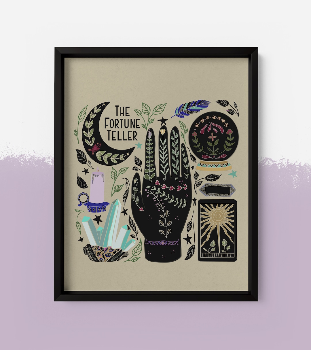 The Fortune Teller Art Print - Etsy