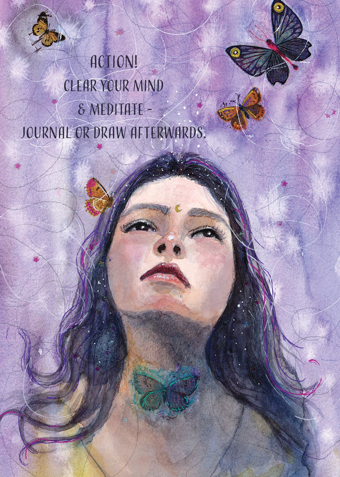 Muse The Artist's Oracle / Affirmation Cards / Art | Etsy