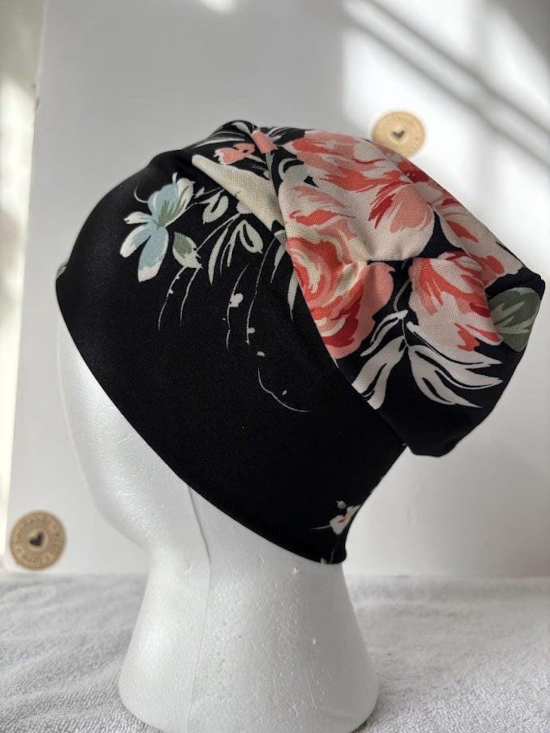 Chemo Soft Cap for Hair Loss Hat, Chemotherapy Head Wear, Head Covers ...