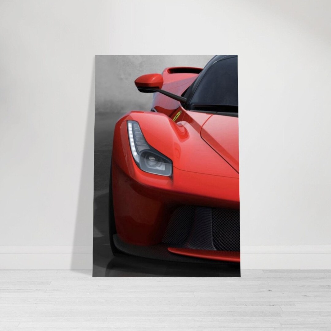 Ferrari Laferrari Aluminum Print - Etsy