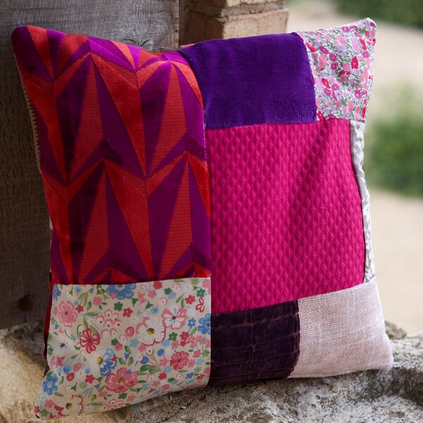 Patchwork Pillowcase - Etsy