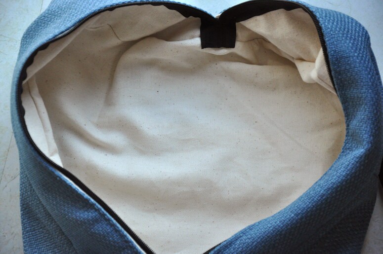 Yoga and Pilates Mat Bag Sturdy Blue Weaved Yoga Tote Bag - Etsy