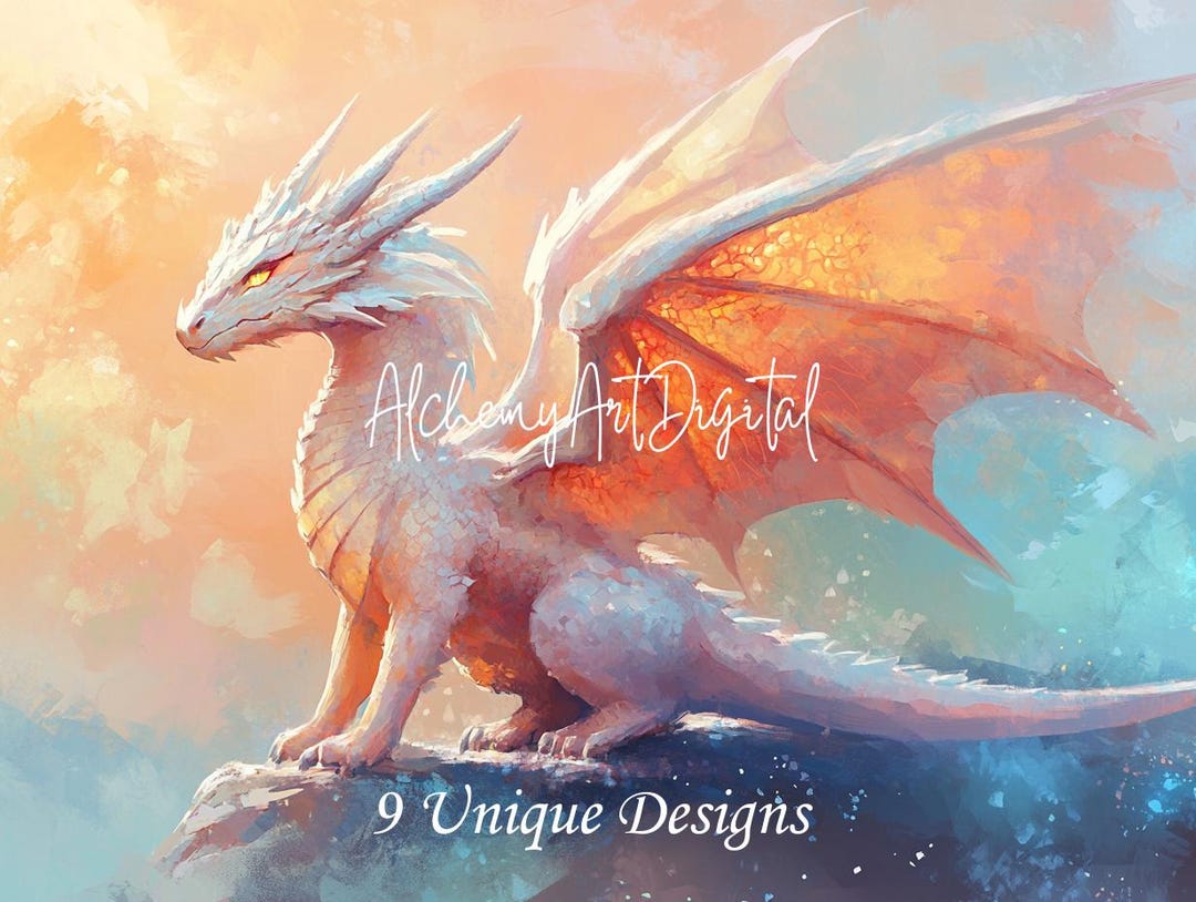 Dragon Artwork Collection Fantasy Dragon Art Styles Digital Dragon Art ...