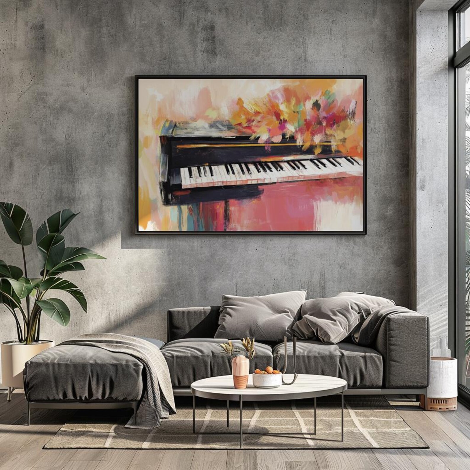 Colourful Piano Images Piano Artwork Styles Emotive Piano Pictures ...