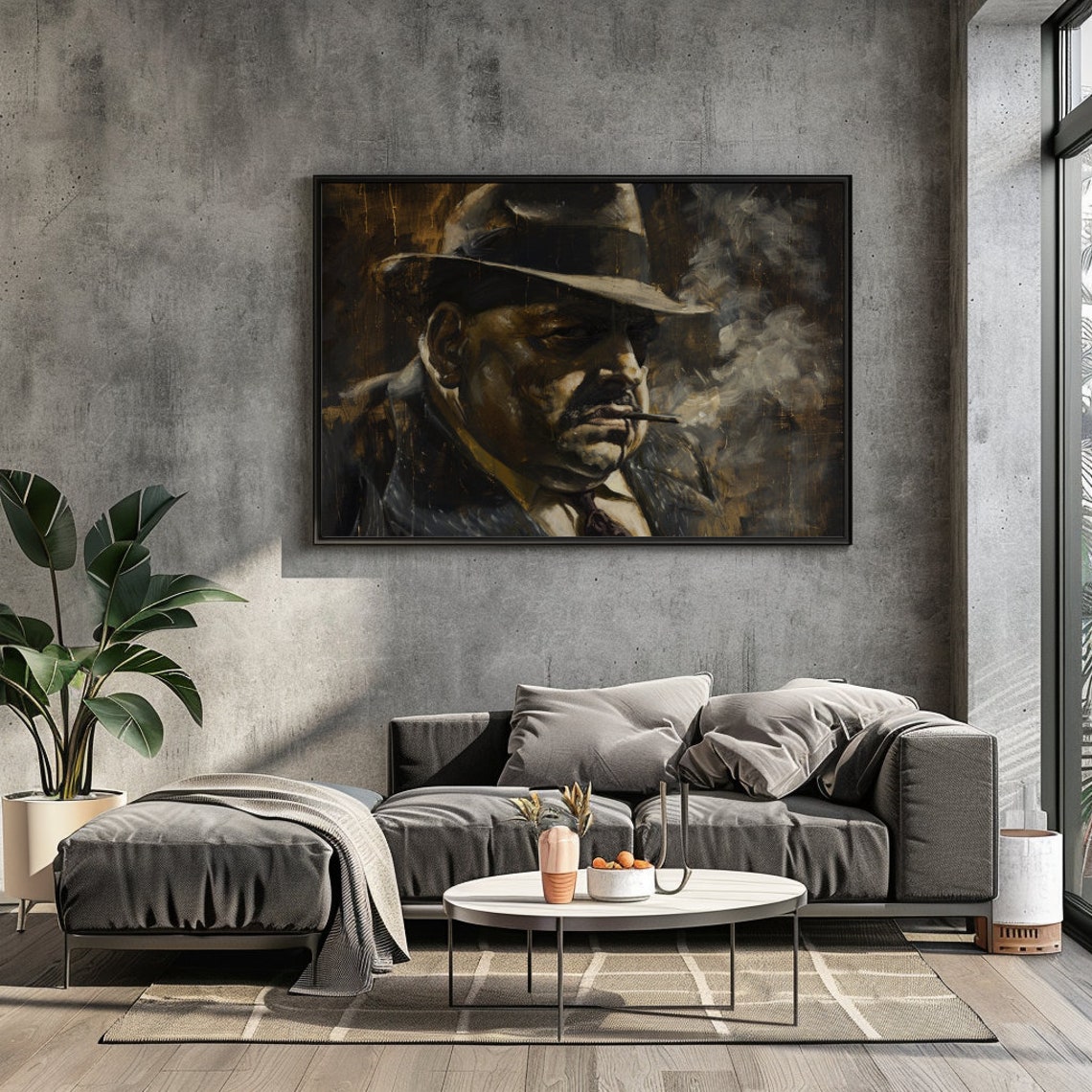 Italian Mafia Art Paintings Smoky Gothic Gloomy Italian Mafia History ...