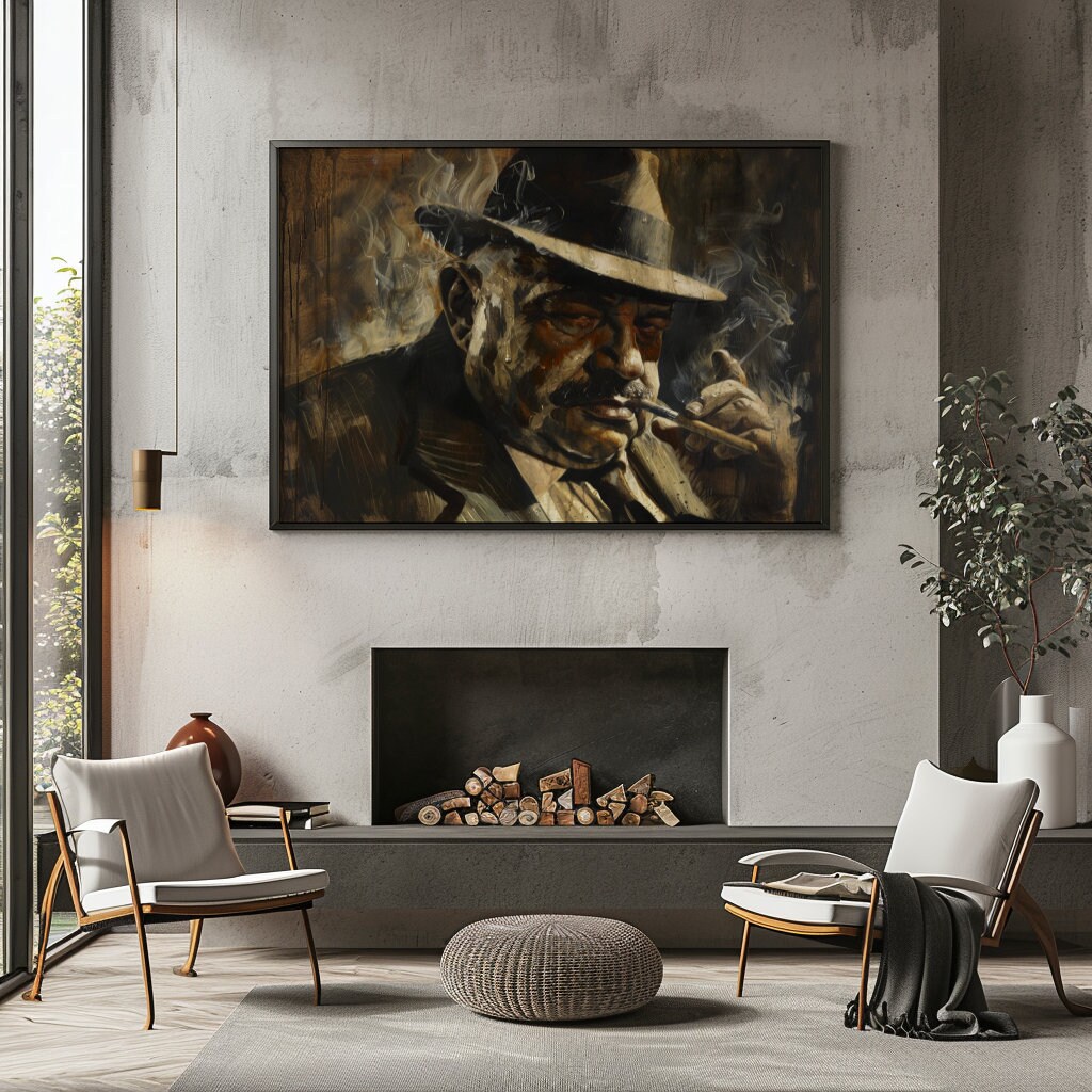 Italian Mafia Art Paintings Smoky Gothic Gloomy Italian Mafia History ...