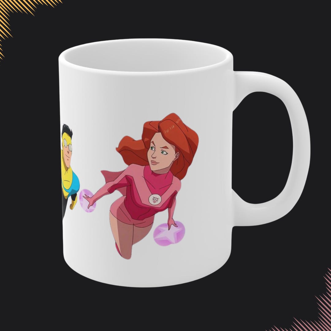 Atom Eve and Invincible Mug, Superhero Mug | White Colour | Great Gift ...