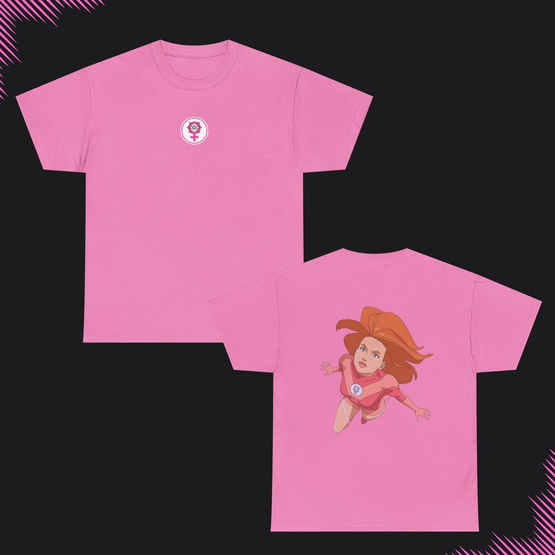 Atom Eve T-shirt, Back and Front Print, Invincible Fans | Various ...