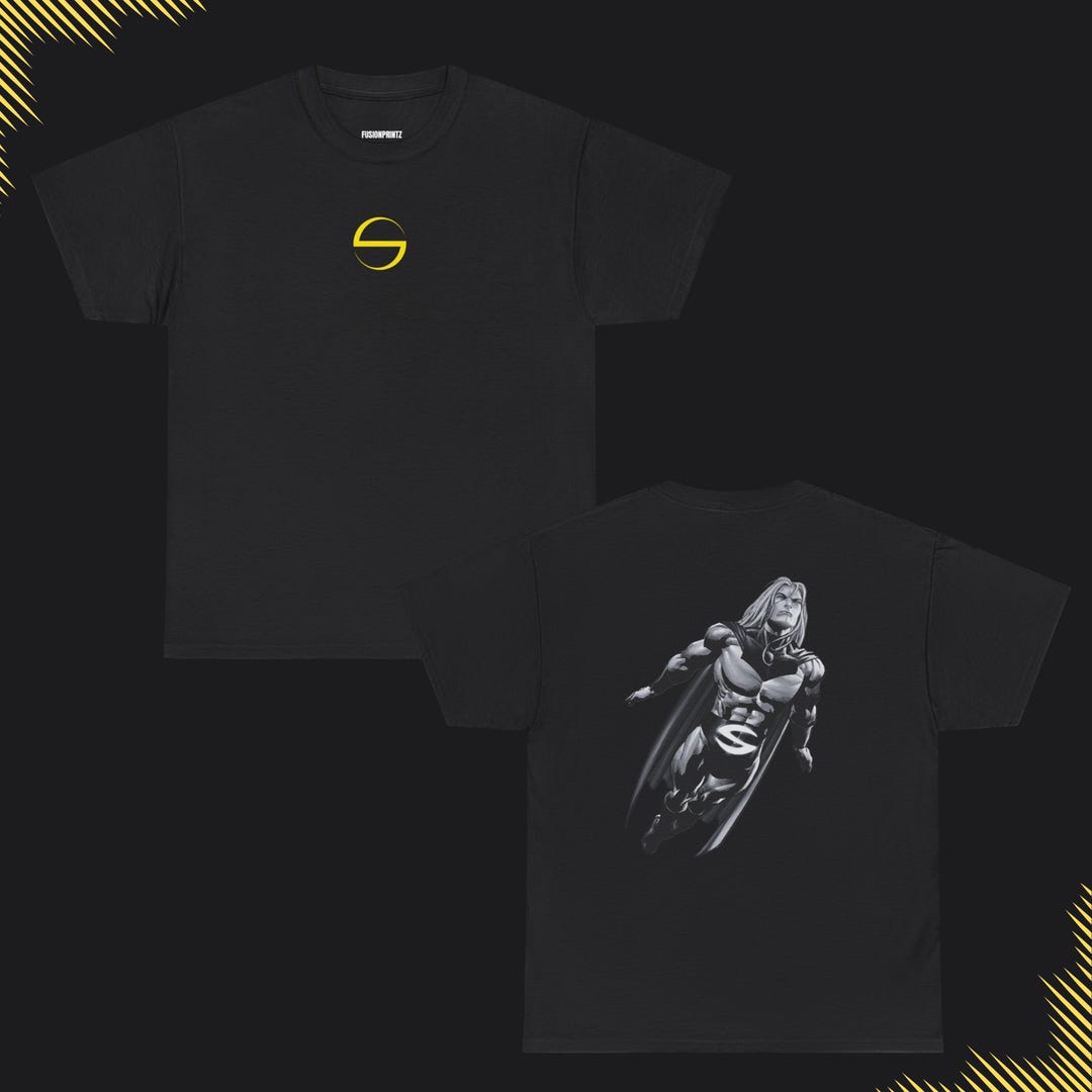 Sentry Graphic T-shirt, Back and Front Print, Superhero Fans | Various ...