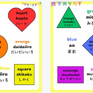 Basic English-japanese Book Bundle for Children (PDF Files) - Etsy