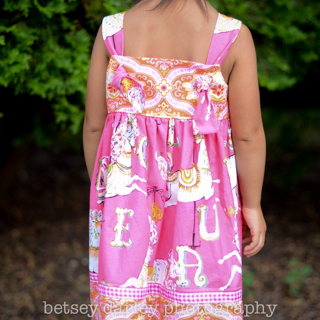 Carousel Dress for Girls Size 1T to 8 - Etsy