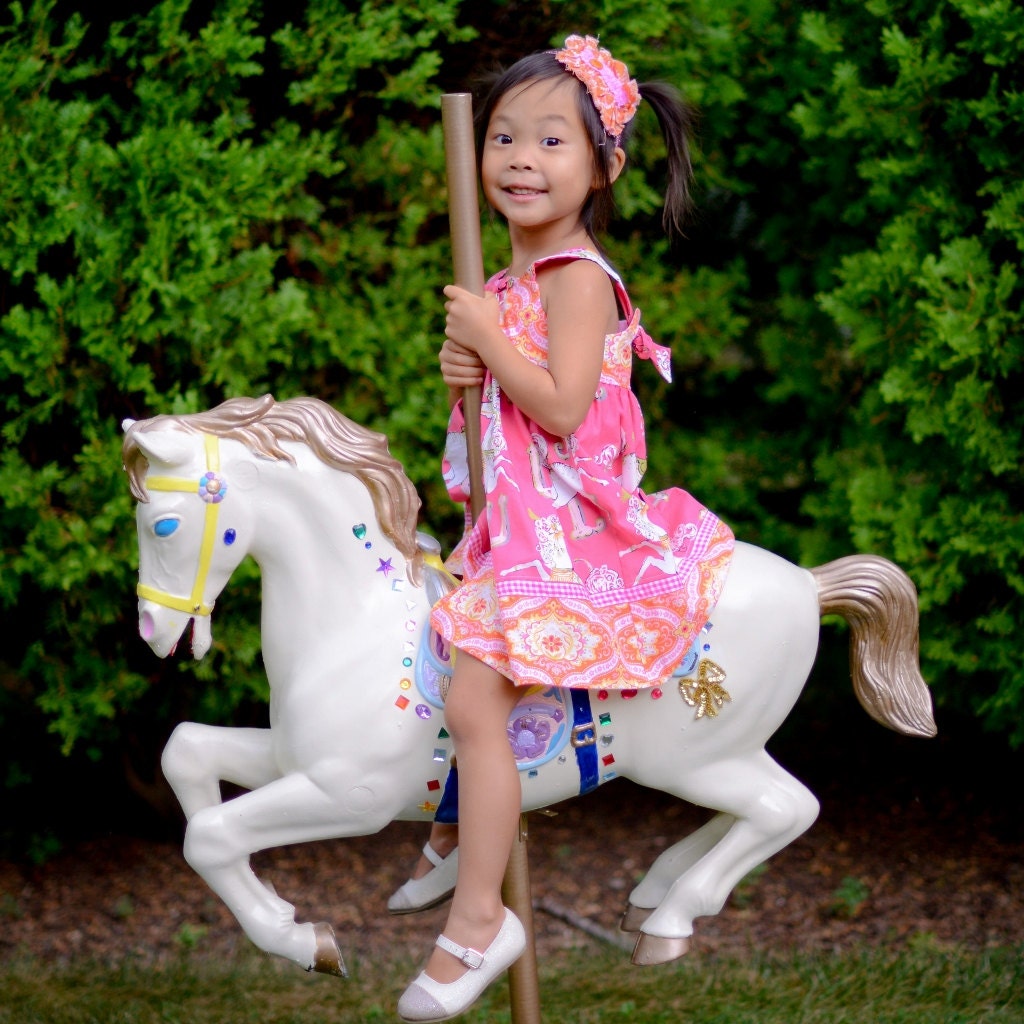 Carousel Dress for Girls Size 1T to 8 - Etsy