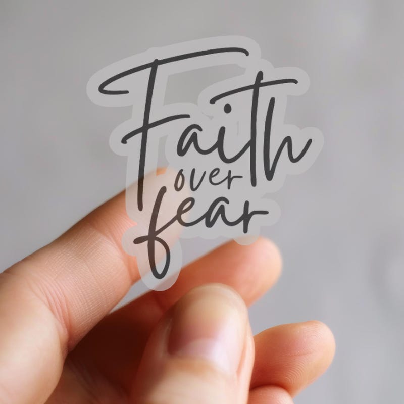 Faith Decal - Etsy