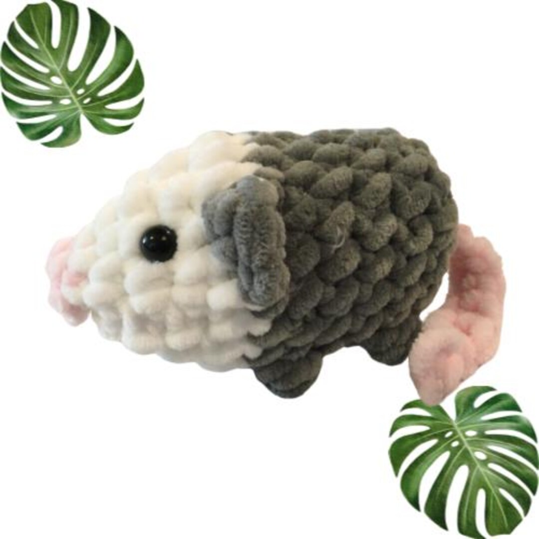 Crochet Possum Crochetbygenna Pattern Cute Cuddle Plush - Etsy