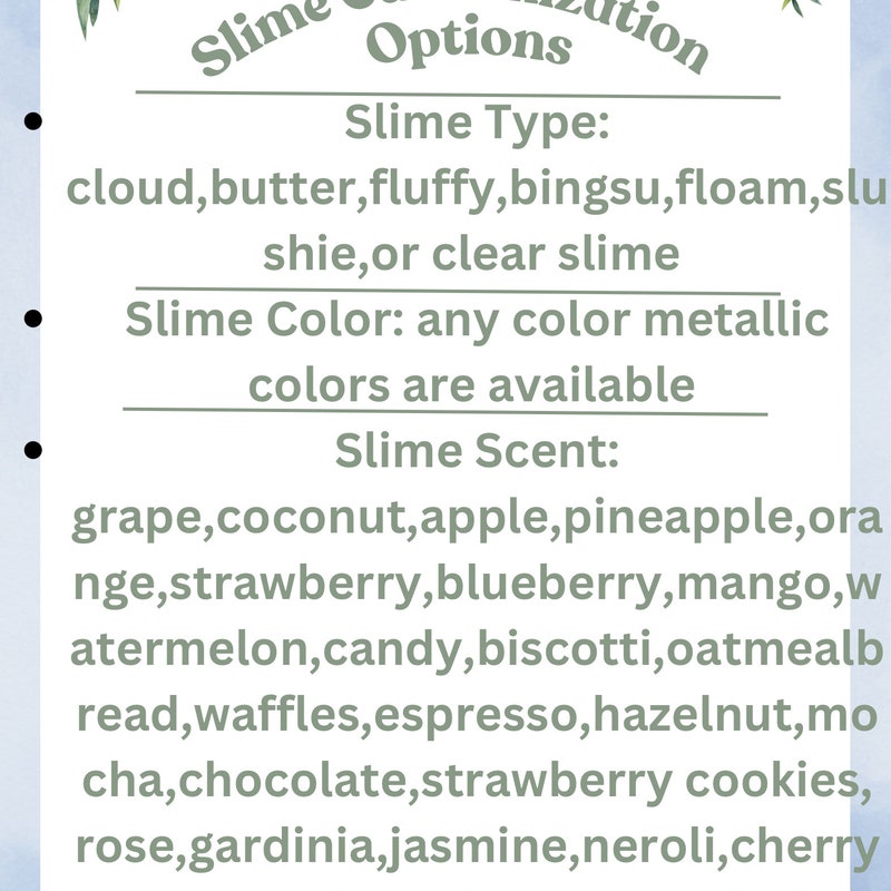 Slime - Etsy