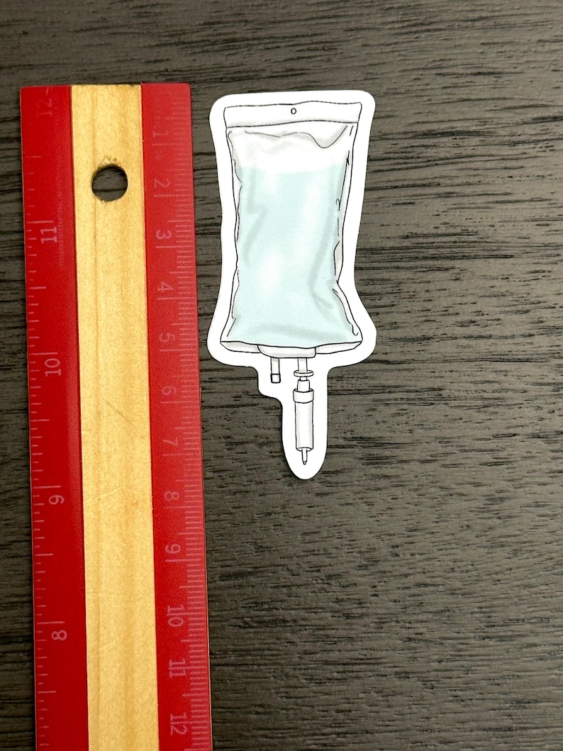 IV Fluid Sticker for Nursesiv Bolus Decalnormal Saline ...