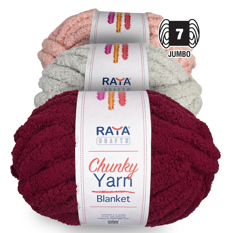 7 Chunky Chenille Yarn - Etsy