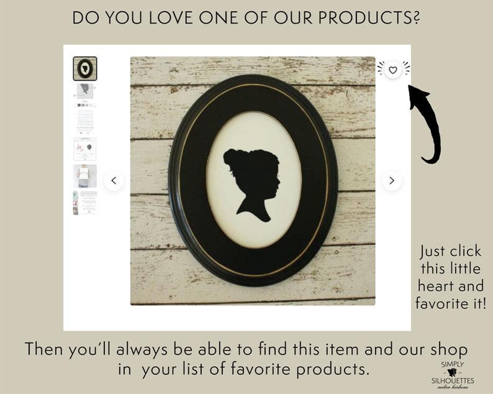 Silhouette Custom Print Made From Your Photo - by Simply Silhouettes ...