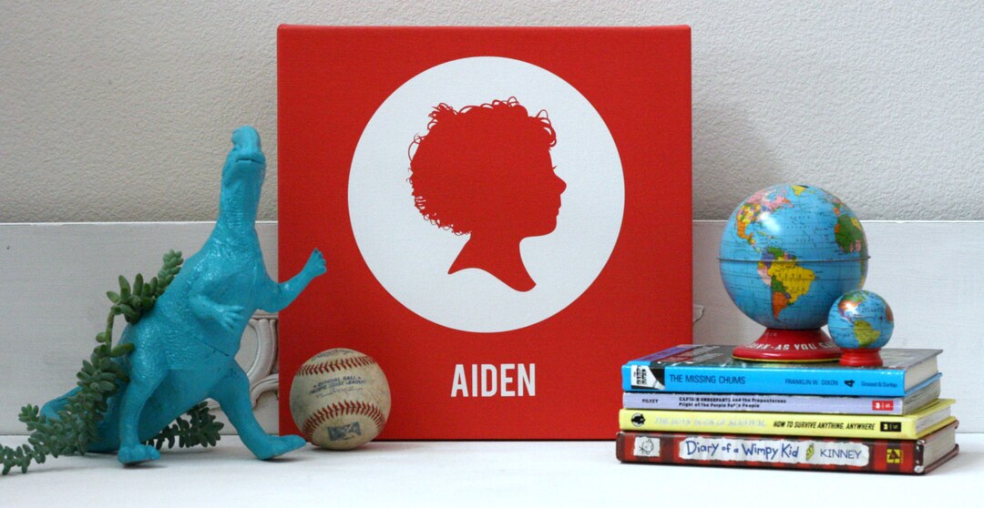 Custom Silhouette on Canvas - Your Silhouette Made From Your Photos ...