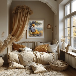 Gullah Geechee Art, Black Women Under Tree, Lowcountry Art Water Color ...