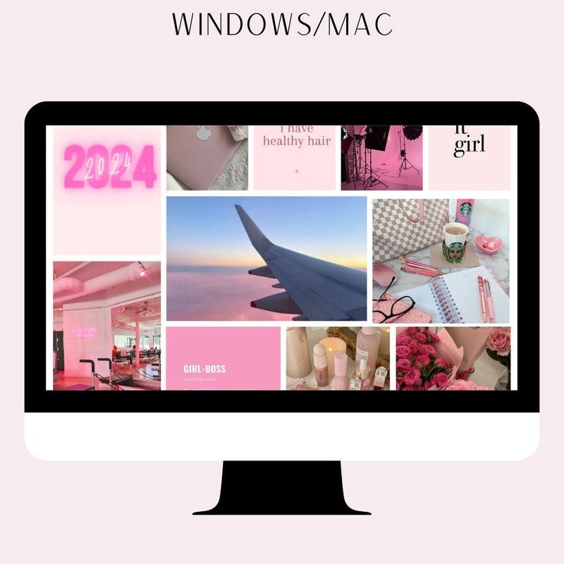 Influencer Vision Board - Etsy