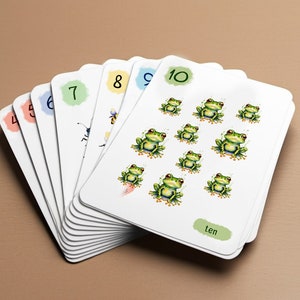 Numbers Flashcards | Number Cards 1-20 | Watercolor Alphabet | Learning ...