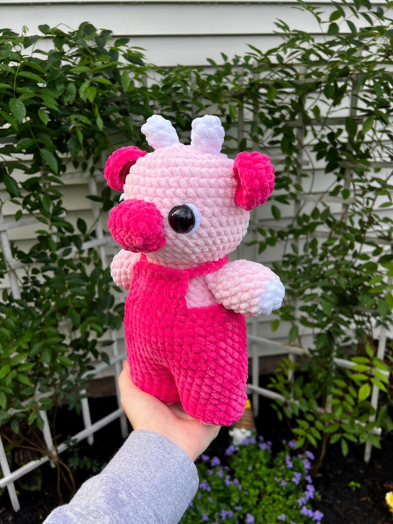 Cow in Overalls - Etsy