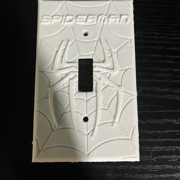 Spiderman Light Switch Cover - Etsy