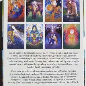 Sacred Earth Oracle Deck, SIGNED Art by Helena Nelson - Reed, Text by ...