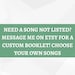 Mehndi Dholki Songs Lyrics Booklet Customizable Template, Printable ...